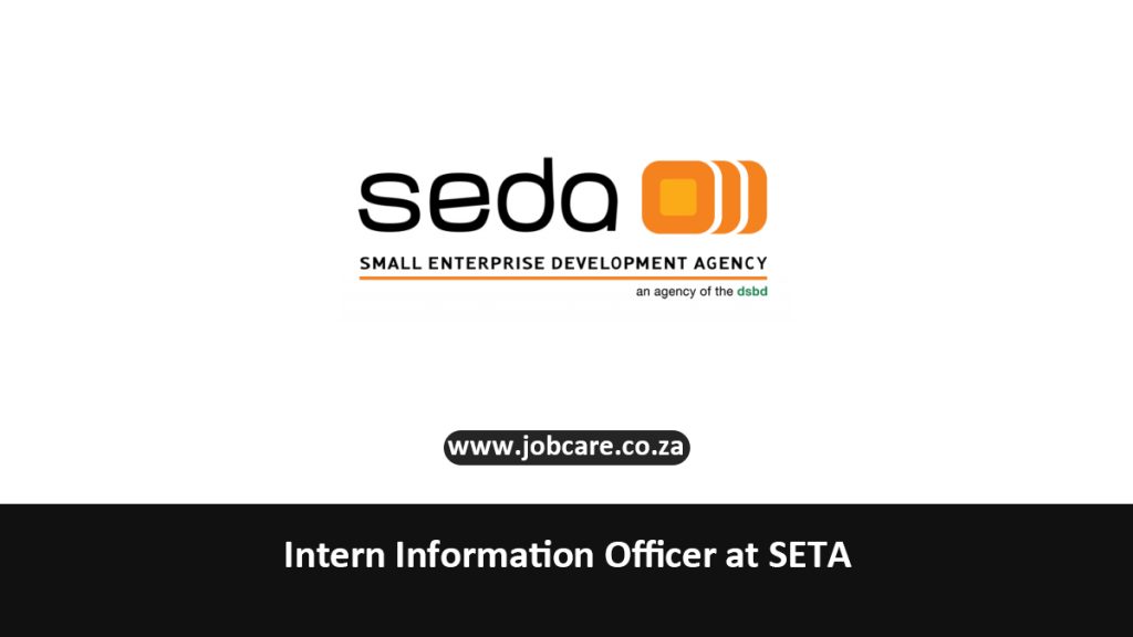 Intern Information Officer at SETA - Jobcare
