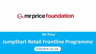 Mr Price: JumpStart Retail Frontline Programme - Jobcare
