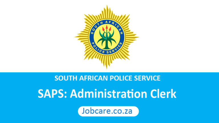 SAPS: Administration Clerk - Jobcare
