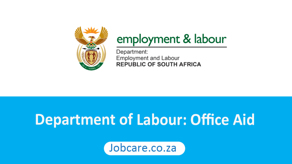 Department of Labour: Office Aid - Jobcare
