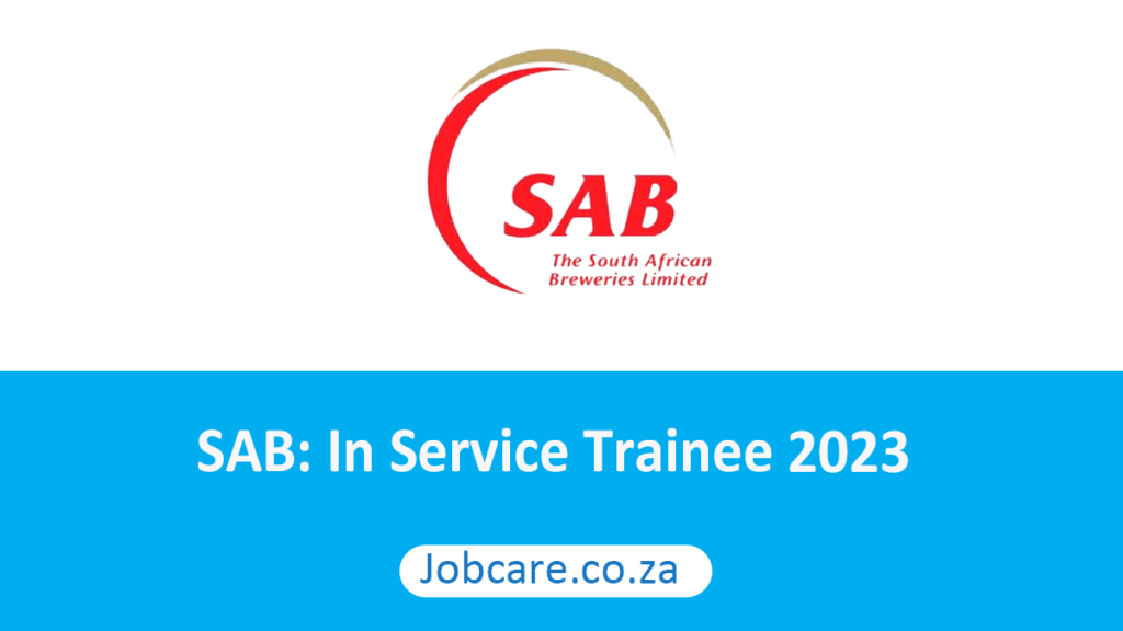 SAB: In Service Trainee 2023 - Jobcare