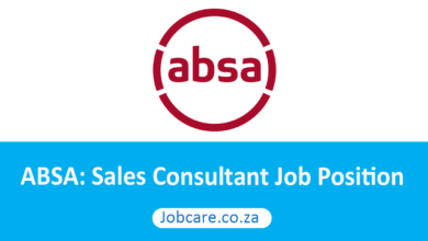 ABSA: Sales Consultant Job Position - Jobcare