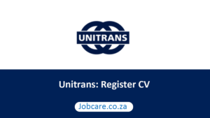 Unitrans: Register CV - Jobcare