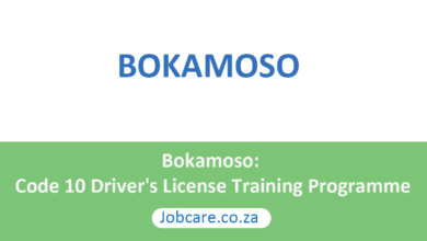 Bokamoso: Code 10 Driver's License Training Programme - Jobcare