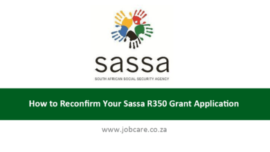 How to Reconfirm Your Sassa R350 Grant Application - Jobcare