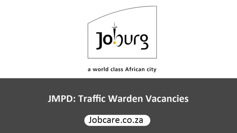 JMPD: Traffic Warden Vacancies - Jobcare