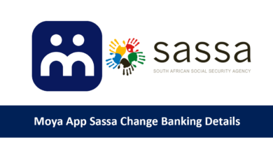 Moya App Sassa Change Banking Details - Jobcare