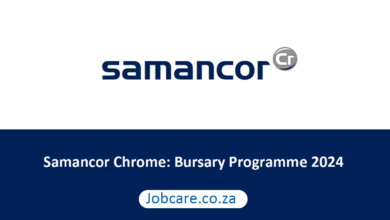Samancor Chrome: Bursary Programme 2024 - Jobcare