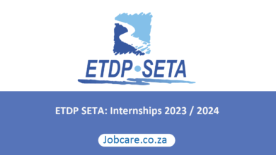 ETDP SETA: Internships 2023 / 2024 - Jobcare