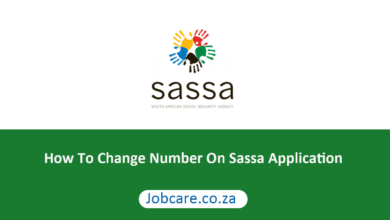 How To Change Number On Sassa Application - Jobcare