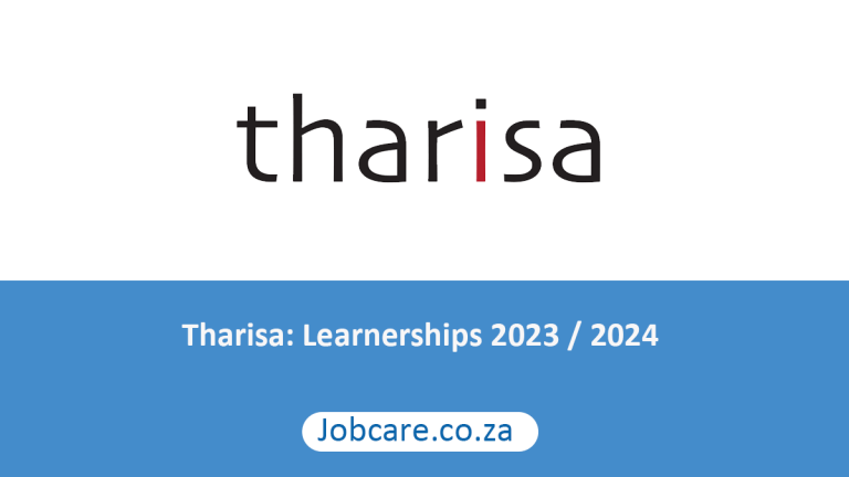 Tharisa: Learnerships 2023 / 2024 - Jobcare