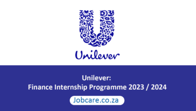Unilever: Finance Internship Programme 2023 / 2024 - Jobcare