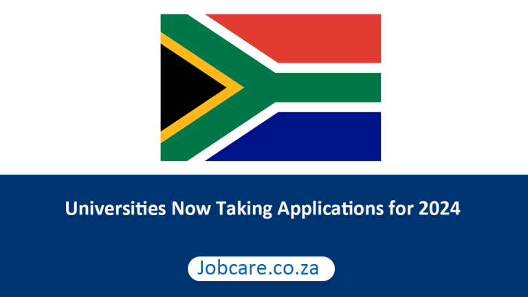 Universities Now Taking Applications for 2024 - Jobcare
