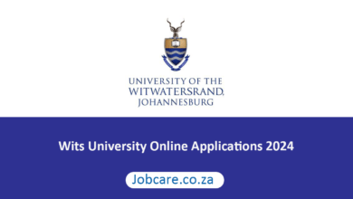 Wits University Online Applications 2024 - Jobcare