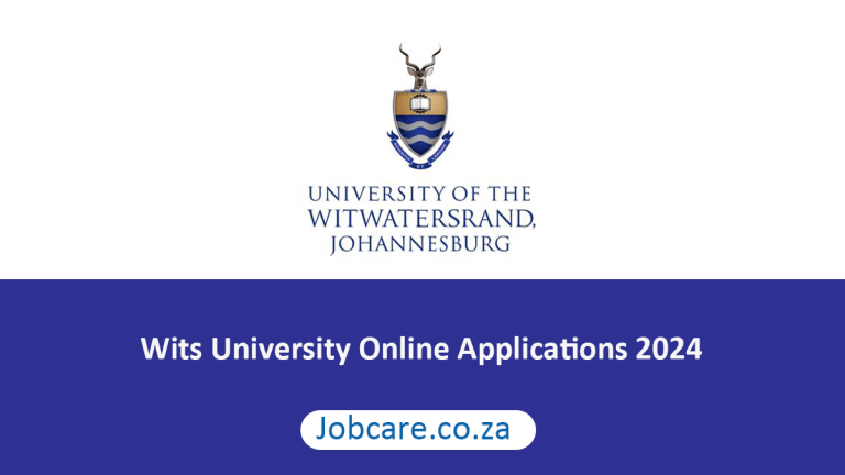 Wits University Online Applications 2024 - Jobcare