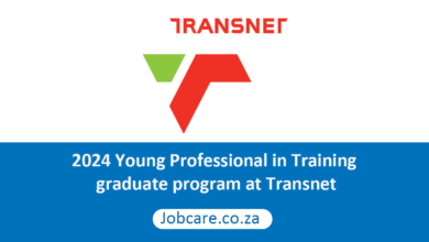 2024 Young Professional in Training graduate program at Transnet - Jobcare