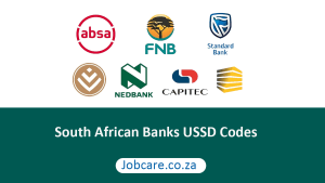 South African Banks USSD Codes - Jobcare