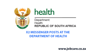 X2 MESSENGER POSTS AT THE DEPARTMENT OF HEALTH - Jobcare