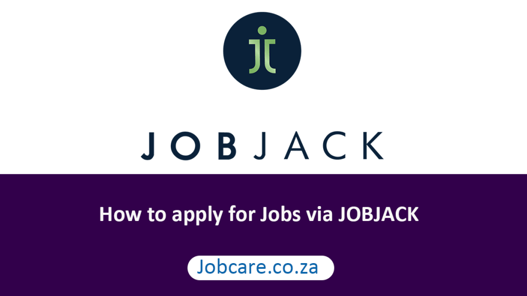 How to apply for Jobs via JOBJACK - Jobcare