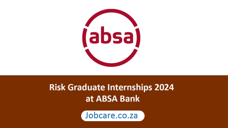 Risk Graduate Internships 2024 at ABSA Bank - Jobcare
