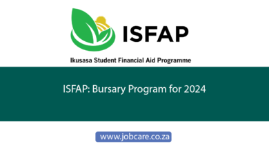 ISFAP: Bursary Program for 2024 - Jobcare
