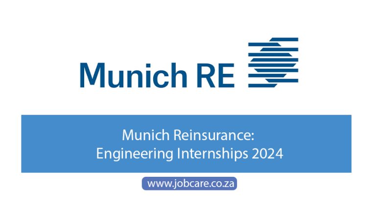 Munich Reinsurance: Engineering Internships 2024 - Jobcare