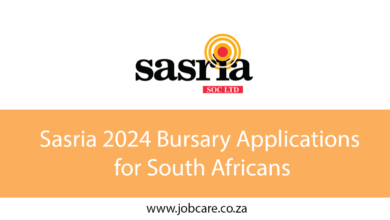 Sasria 2024 Bursary Applications for South Africans - Jobcare