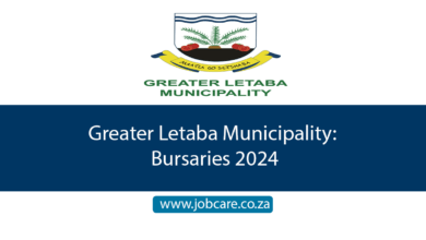 Greater Letaba Municipality: Bursaries 2024 - Jobcare