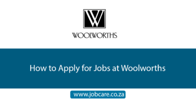 How to Apply for Jobs at Woolworths - Jobcare