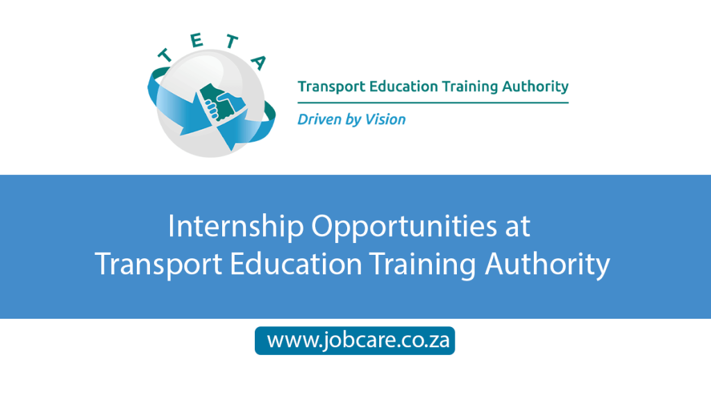 Internship Opportunities at Transport Education Training Authority ...