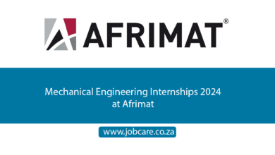 Mechanical Engineering Internships 2024 at Afrimat - Jobcare