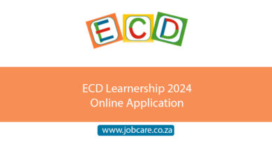 ECD Learnership 2024 Online Application - Jobcare