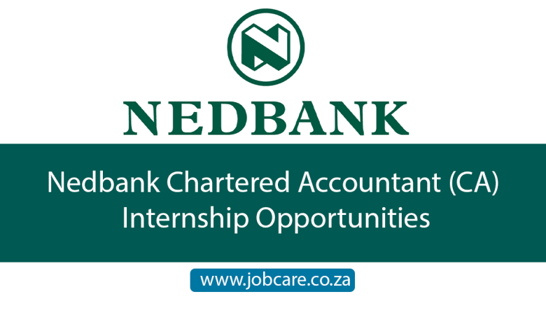 Nedbank Chartered Accountant (CA) Internship Opportunities - Jobcare