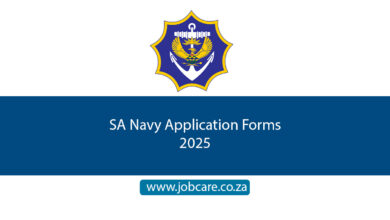 SA Navy Application Forms 2025 - Jobcare