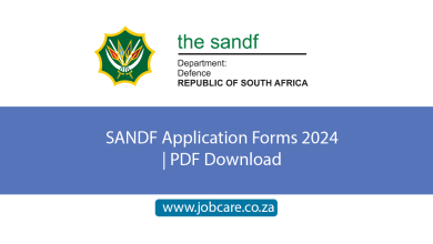 SANDF Application Forms 2024 | PDF Download - Jobcare
