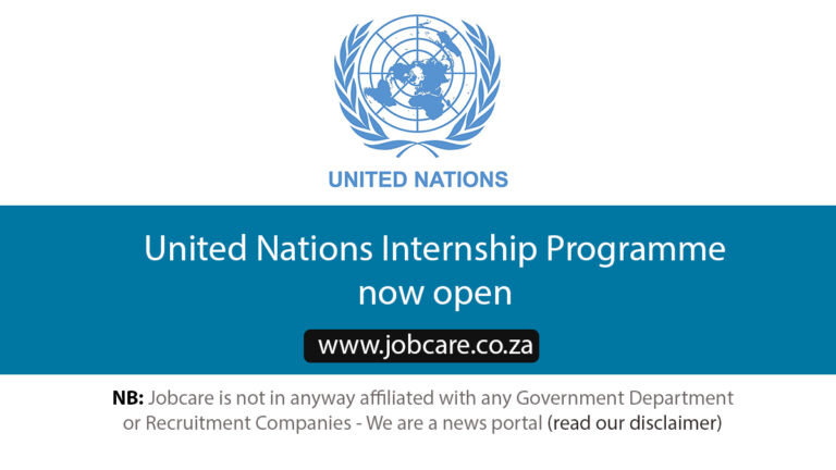 United Nations Internship Programme now open - Jobcare