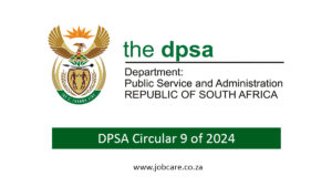 DPSA Circular 9 of 2024: Apply for Vacancies in National & Provincial ...
