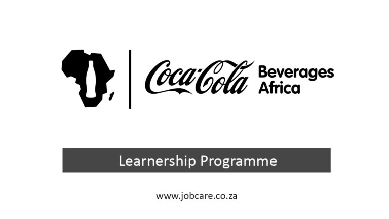 Learnership Programme by Coca Cola: Human Resources - Jobcare