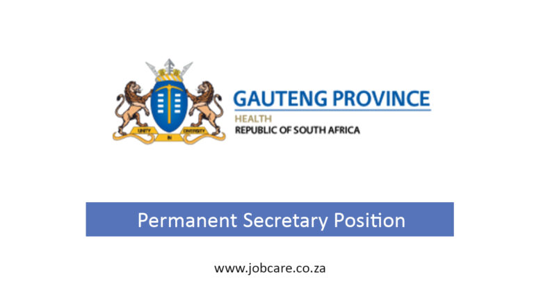 Permanent Secretary Position is open for Applications - Jobcare