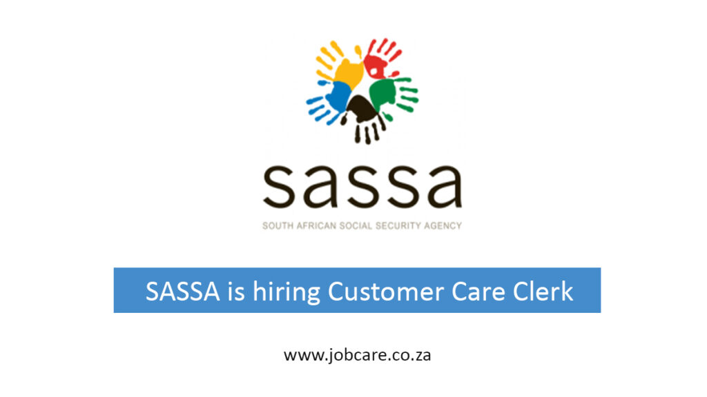 SASSA Vacancies - Jobcare