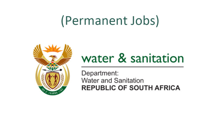 Department of Water and Sanitation Recruitment (Open Vacancies) - Jobcare