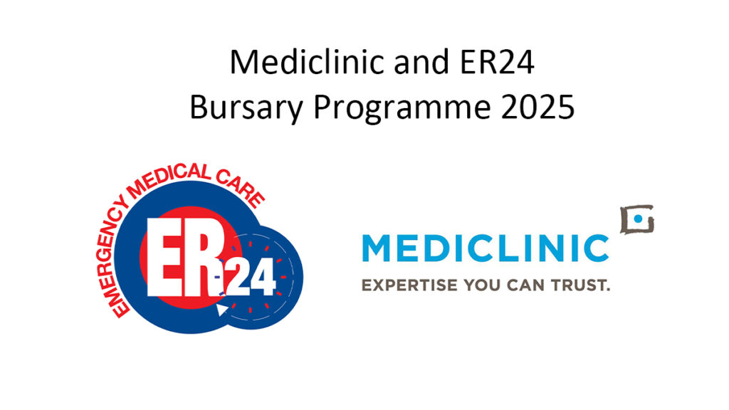 Mediclinic and ER24 Bursary Programme 2025 - Jobcare