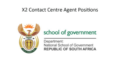 X2 Contact Centre Agent Positions at National School of Government ...