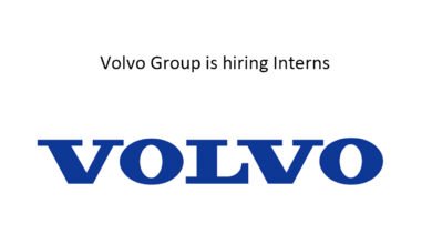 Volvo Group is hiring Interns (Graduate Programme) - Jobcare