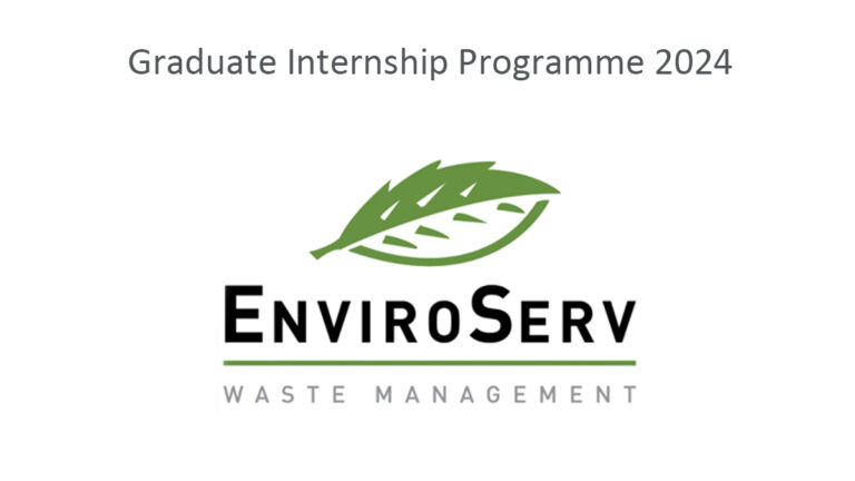 EnviroServ: Graduate Internship Programme 2024 - Jobcare