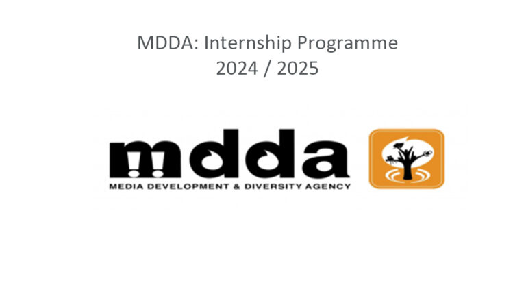 MDDA: Internship Programme 2024 / 2025 - Jobcare