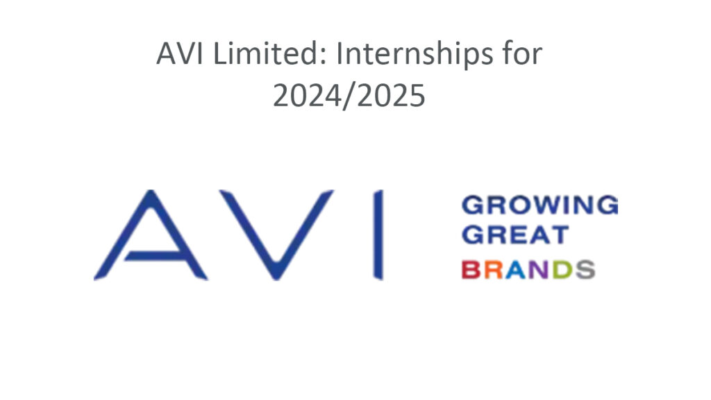 AVI Limited: Internships for 2024/2025 - Jobcare
