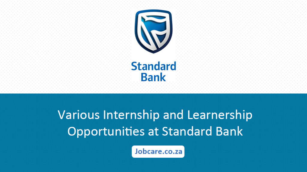 Learnerships 2024 / 2025 - Jobcare