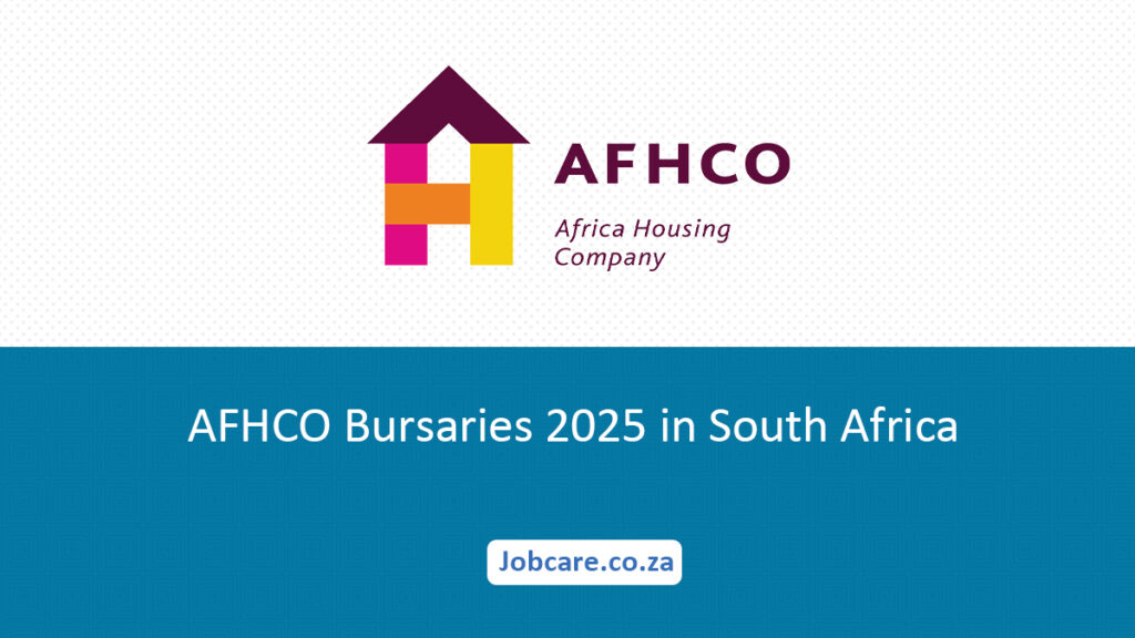 Bursaries 2025 / 2026 - Jobcare