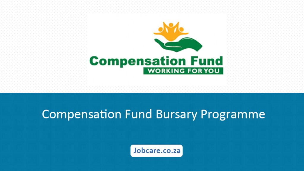 Compensation Fund Bursary Programme for 2025 - Jobcare
